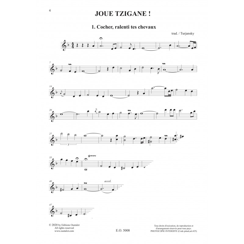 JOUE TZIGANE